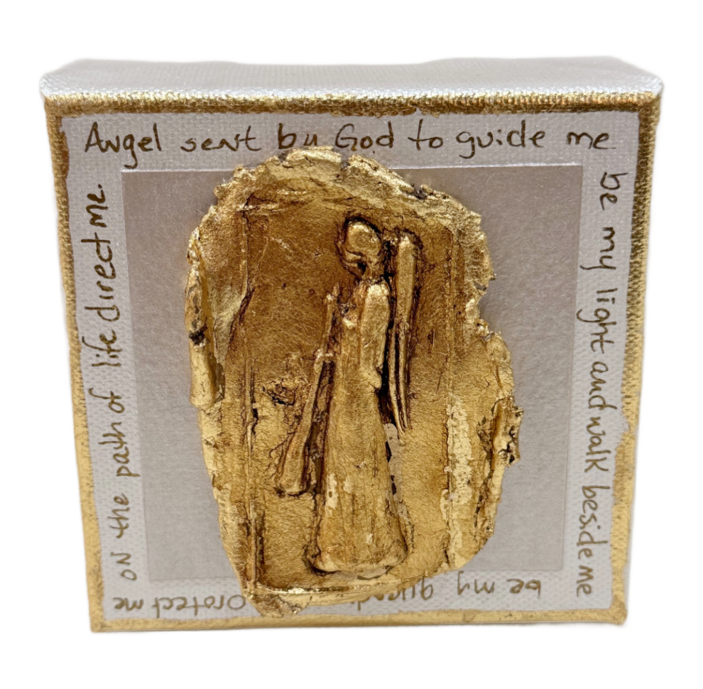 My Guardian Angel 4x4 Canvas – The Queen Bee