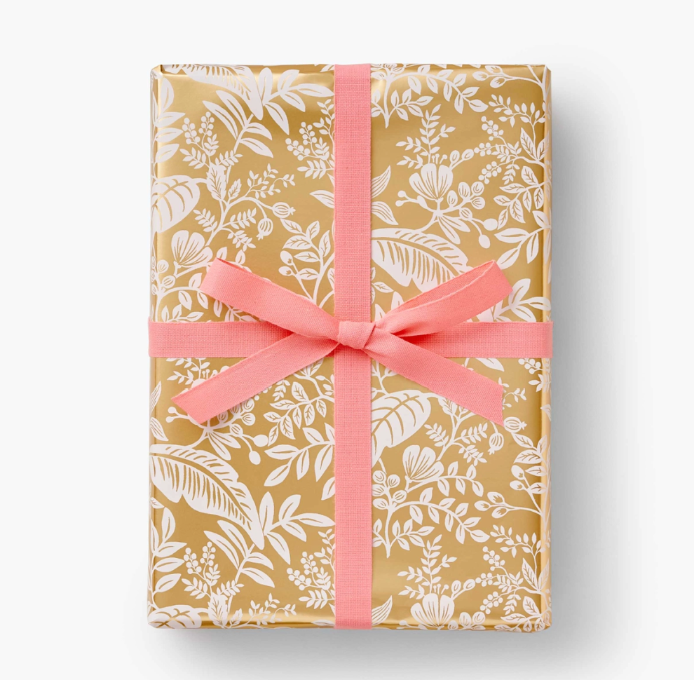 Canopy Gold Wrapping Paper – The Queen Bee